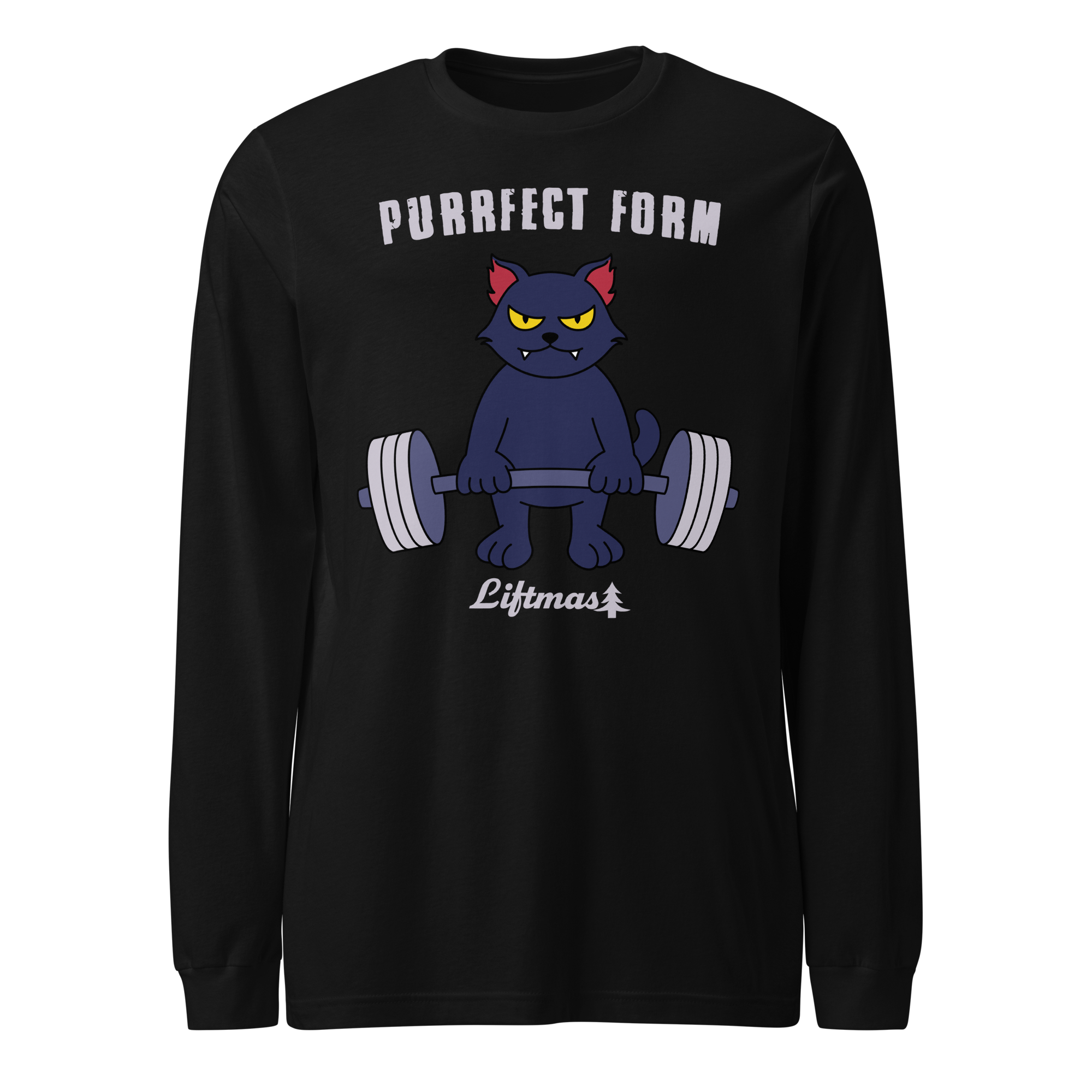 Purrfect Form - Long Sleeve – Liftmas Tree