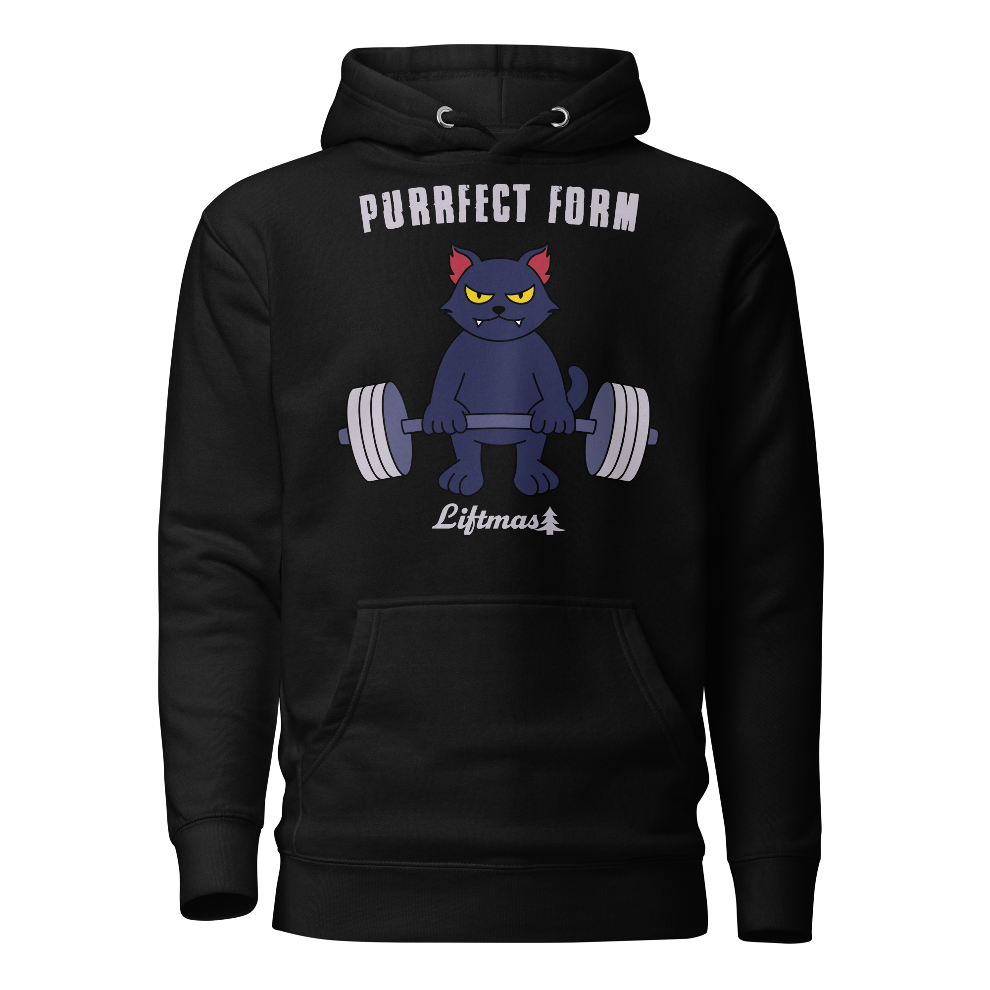 Purrfect Form - Hoodie – Liftmas Tree