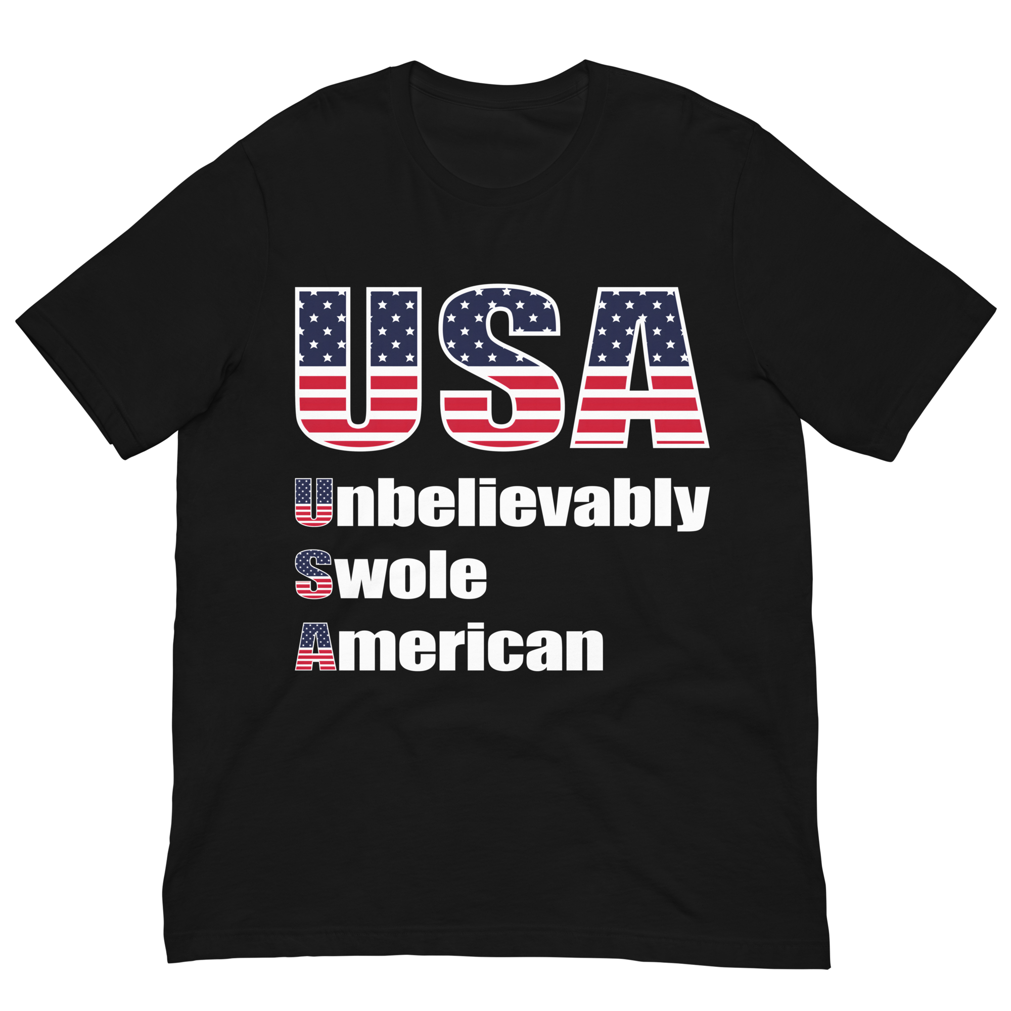 USA (Unbelievably Swole American) - Classic T-Shirt – Liftmas Tree